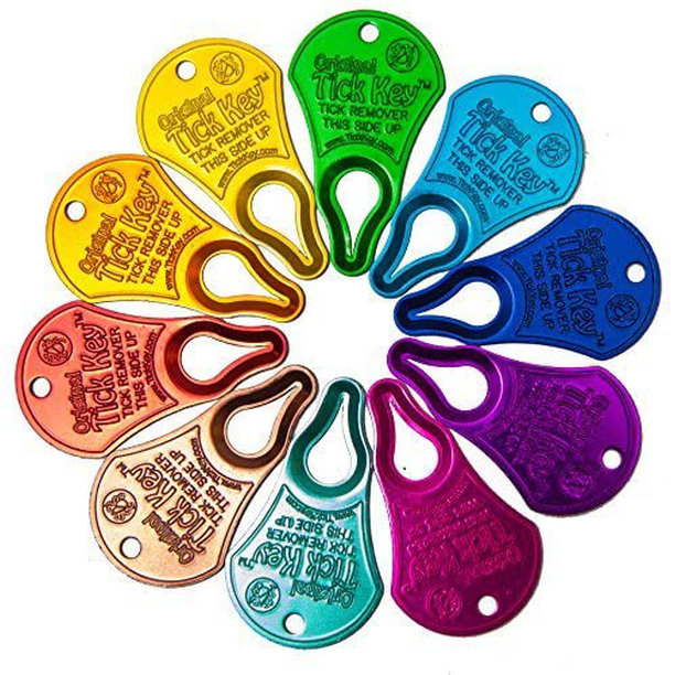 Tick Key Tick Remover Original Size:Pack of 12 Color:Assorted - Walmart.com