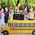 6 ft School Bus Cardboard Cutout Standup Life Size First Day/Back to ...