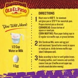 Old El Paso Mexican Cinnamon Churro Cornbread Baking Mix, Add Water, 13 ...