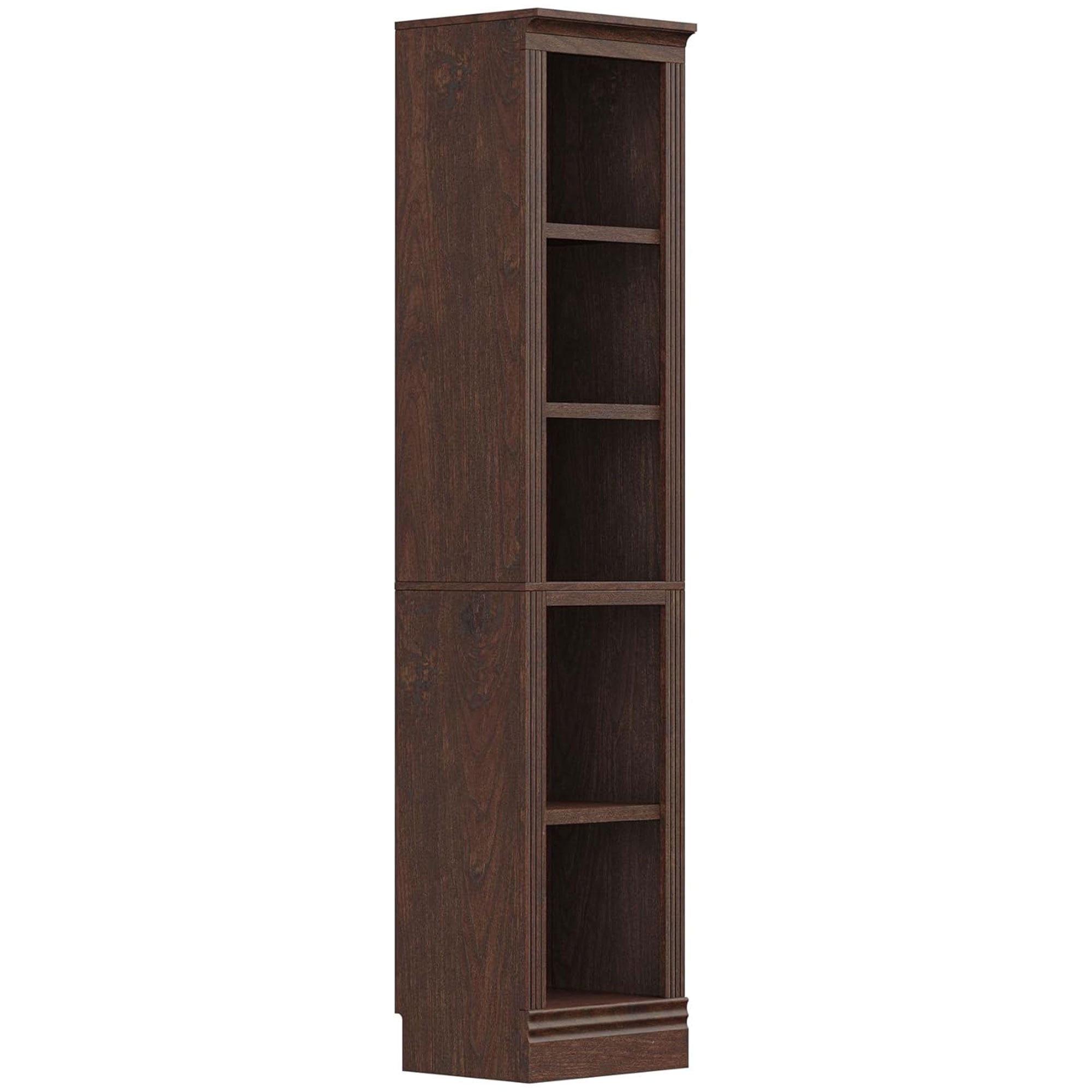 Open Box VAUXHILL & CO. Halston Narrow Bookcase, Adjustable Storage ...