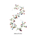 Independence Day Themed Vine, Red White Blue and Green Floral Rattan ...