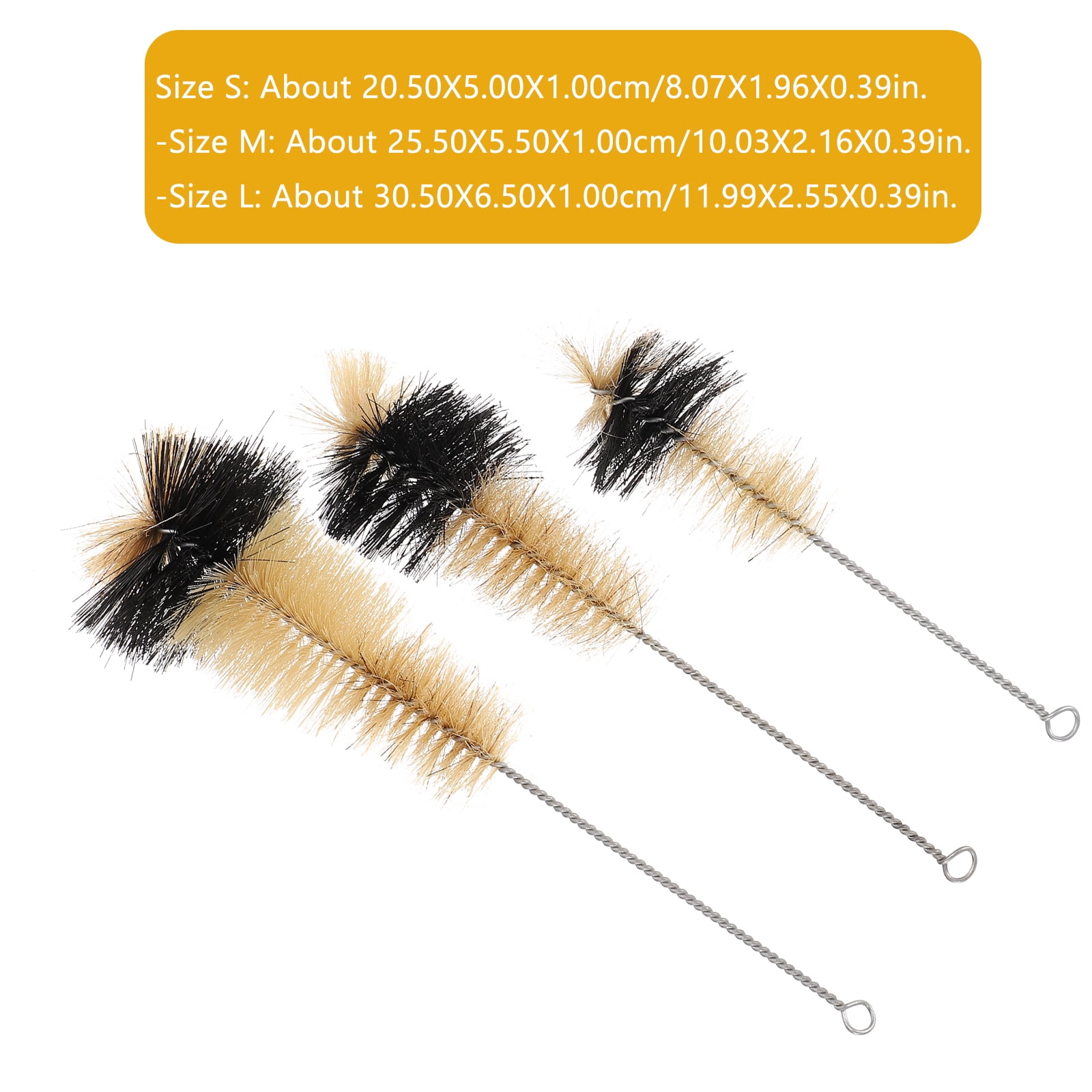 Buy TINKSKY Brush Bottle Cleaning Cleaner Straw Brushes Long Handle ...