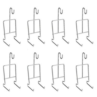 HOHIYA 6 Pcs Cup and Saucer Display Stand Twist Wire Holder Teacup Rack ...