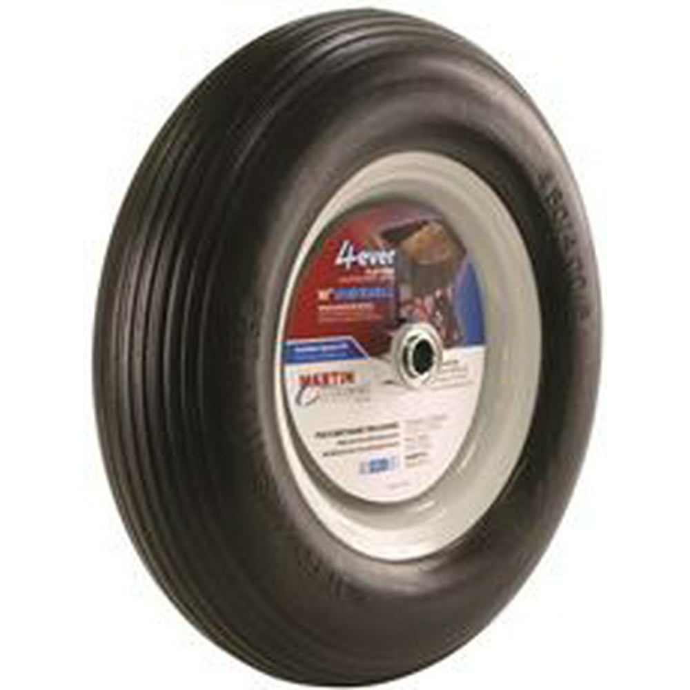 Martin Wheel 400-8 Flat Free Wheel - Walmart.com - Walmart.com