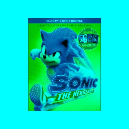 PARAMOUNT-SDS SONIC THE HEDGEHOG-MOVIE (2020/BLU-RAY/DVD/DIGITAL ...