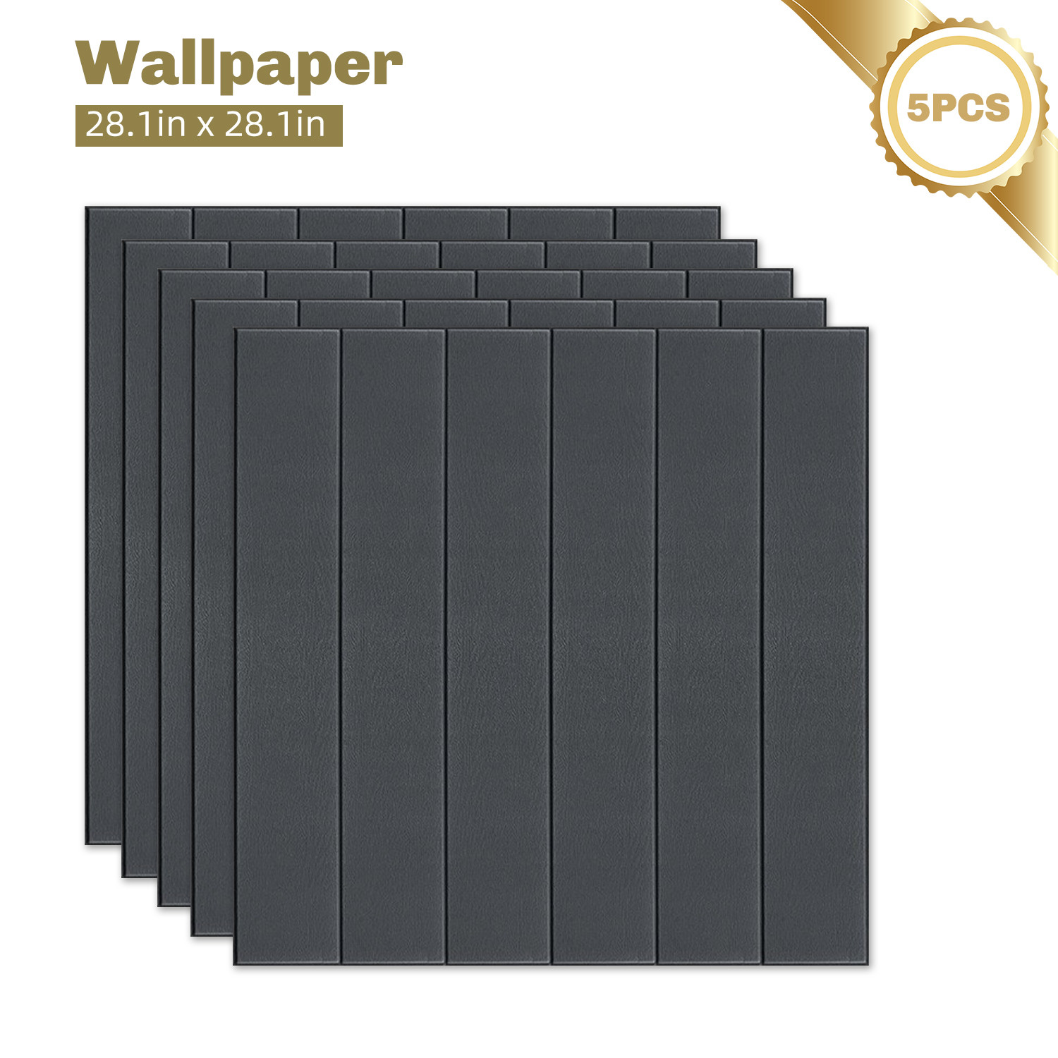 Liwarace 3D Simulation Tile Wallpaper Three-Dimensional Tile Self ...