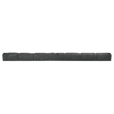 GroundSmart SmartLoc Cobblestone Rubber Landscape Edging, 4' Red, 4 ...