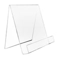 2Pcs Clear Acrylic Display Stands Decorative Plate Display Stand for ...