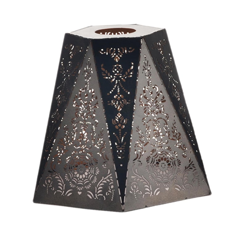 All Metal Ornate Lamp Shade