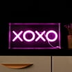 Urban Shop LED Neon XOXO Light-up Clear Acrylic Box, Pink - Walmart.com