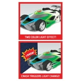 Hot Wheels Color Crashers Mach Speeder, Motorized Toy Car with Lights ...