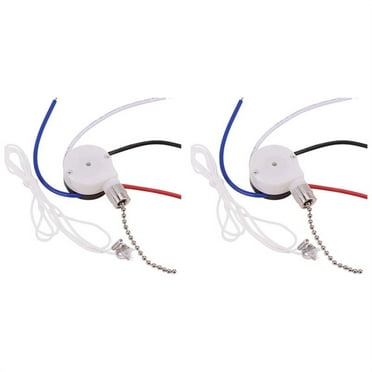 Ceiling Fan Switch Kit ZE-208S E89885 3 Speed 4 Wire Pull Chain ...