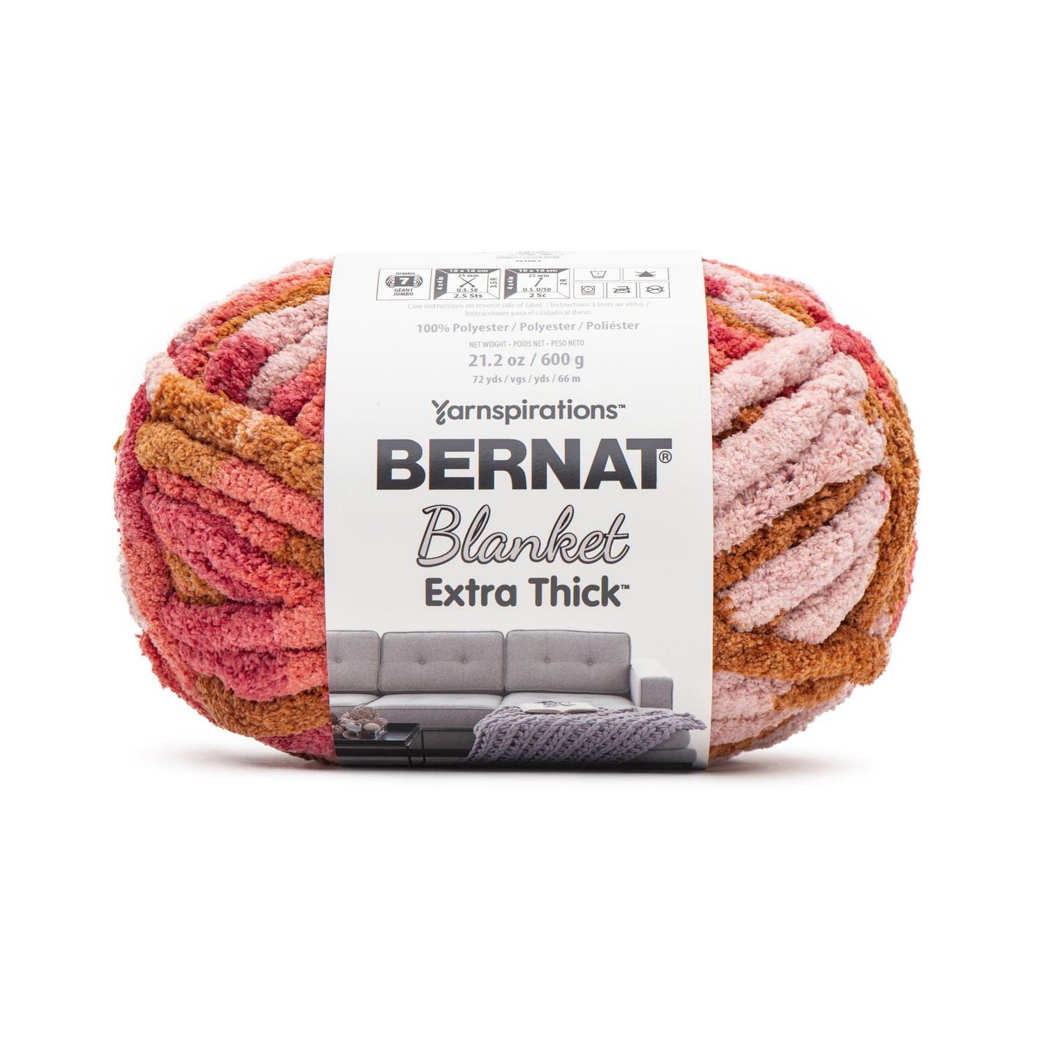 Click here for Bernat Blanket Extra Thick #7 Jumbo Polyester Yarn... prices