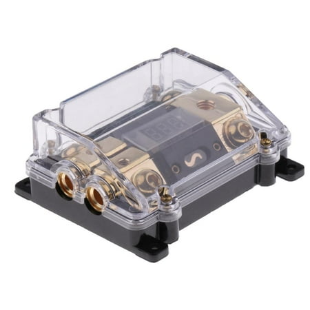 100A 3 Way Audio Stereo Fuseholder Ground Wire Distribution ...