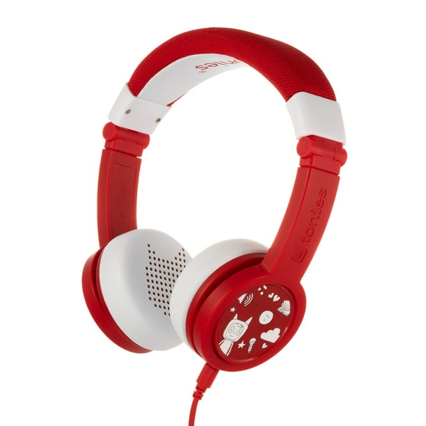 Tonies Foldable Wired Headphones for Kids - Red - Walmart.com