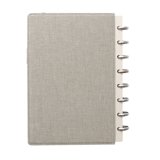 Martha Stewart Linen Junior Discbound Notebook MS102E - Walmart.com
