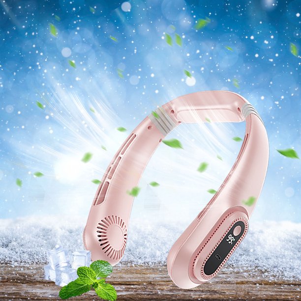 Mefallenssiah Portable Fan Around Neck, 7000Mah Battery Operated ...