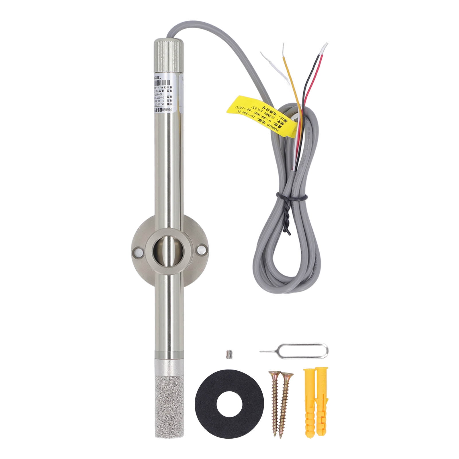 Temperature Humidity Sensor 4‑20mA Output IP68 Waterproof 15‑30V DC ...