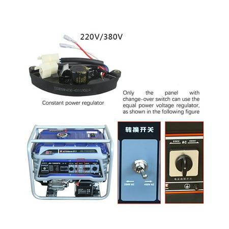 Generator 8Kw Single-Phase Voltage Regulator Regulator Lightweight and ...