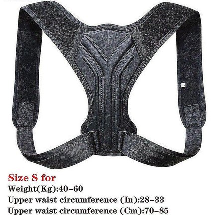 Adjustable Posture Corrector Back Support Shoulder Back Corset Posture ...