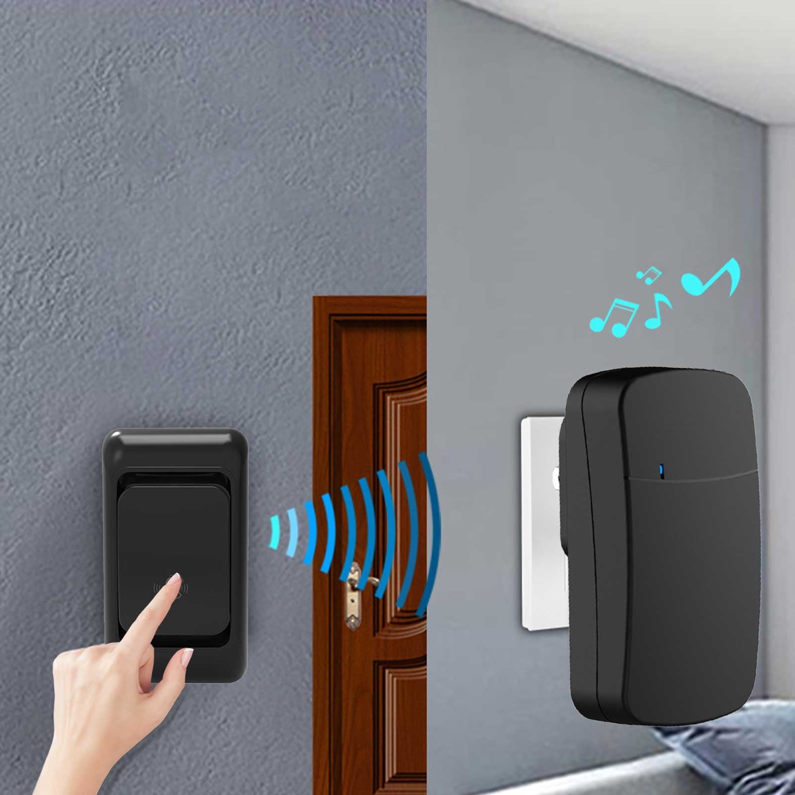 Click here for Unbranded Wireless Doorbell With 38 Chimes & Volum... prices