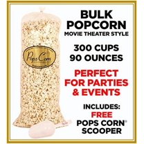 Pops Corn Gourmet Popcorn - Bulk/Wholesale, 300 Cups, 90oz, Movie ...