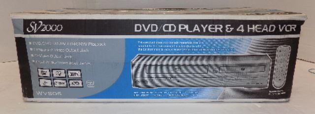Buy Funai SV2000 WV806 DVD VCR Combo Dvd Player Vhs Player (New) Online ...