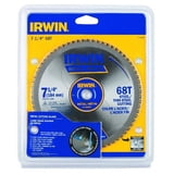 Irwin 4935560 7-1/4-Inch 68 Tpi Metal Cutting Blade - Walmart.com