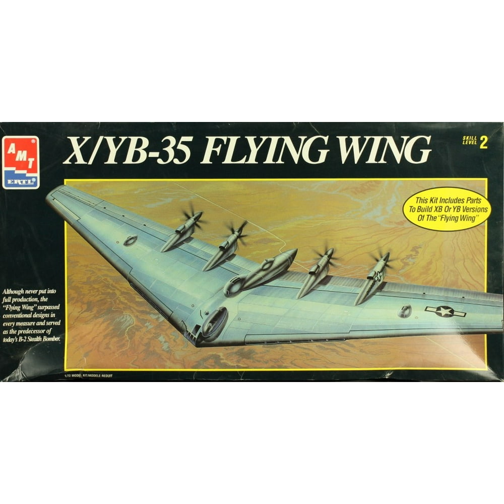 AMT ERTL 1:72 X/YB-35 Flying Wing Plastic Aircraft Model Kit #8615U ...