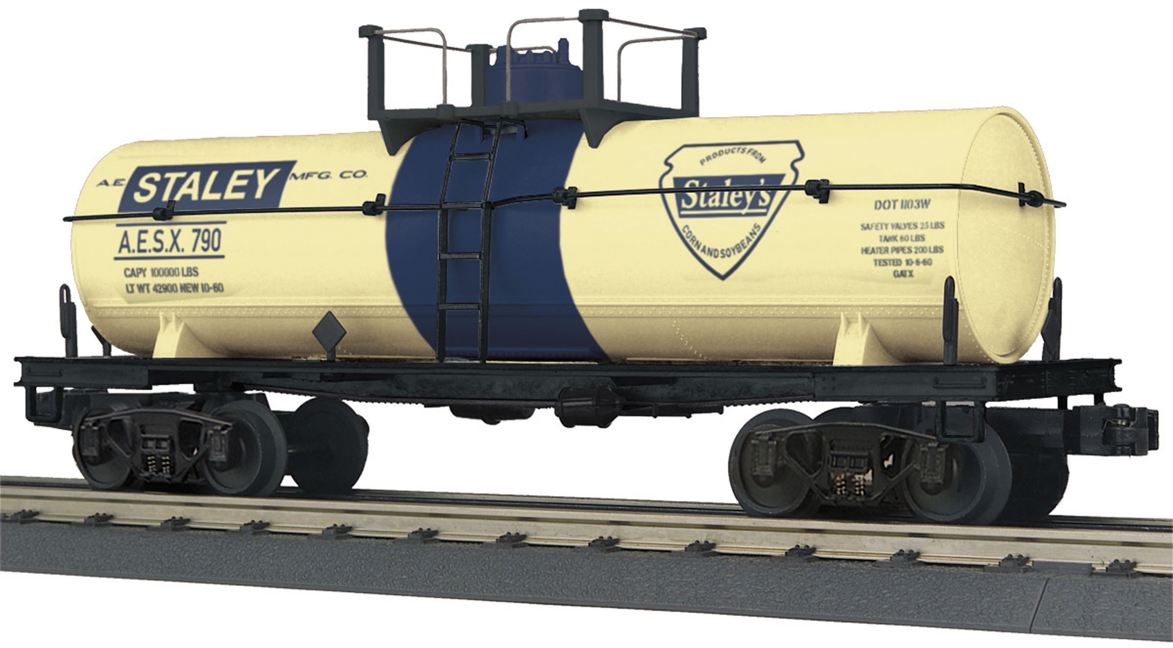 MTH 30-73426 O Staley Tank Car - Walmart.com