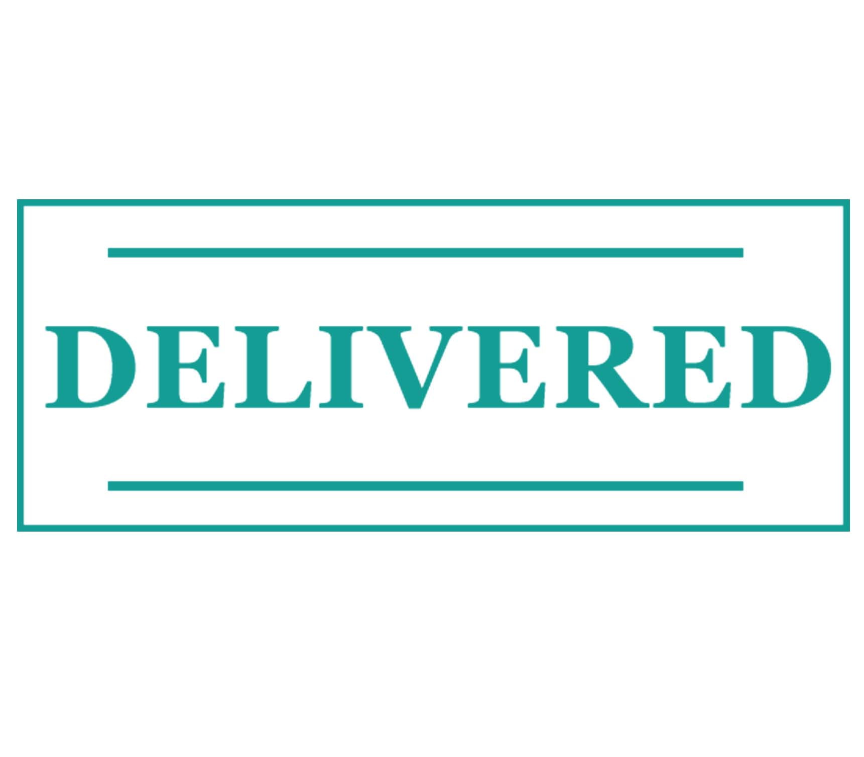 Printtoo Delivered Self Inking Rubber Stamp Pre-Inked Office Stamp ...