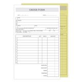 Simply Classic 2-Part Carbonless Order Form Pad / 50 Sets / 5.5" x 8.5 ...