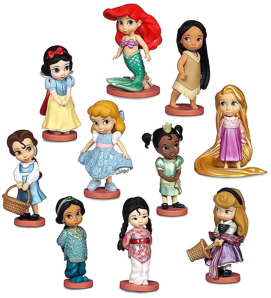Buy Disney Animators' Collection 10-Piece PVC Figure Play Set Online at ...