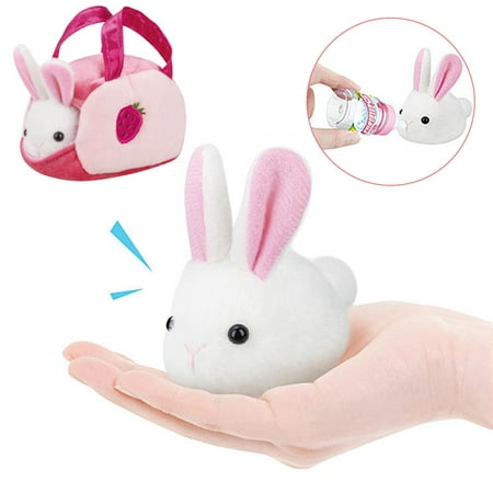 Kids Cute Plush Rabbit Toy Plush Bunny Doll Toy Pretend Play Toy Rabbit ...