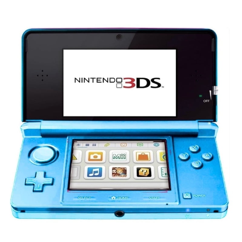 Restored Nintendo 3DS Game Console, Light Blue (Refurbished) - Walmart.com