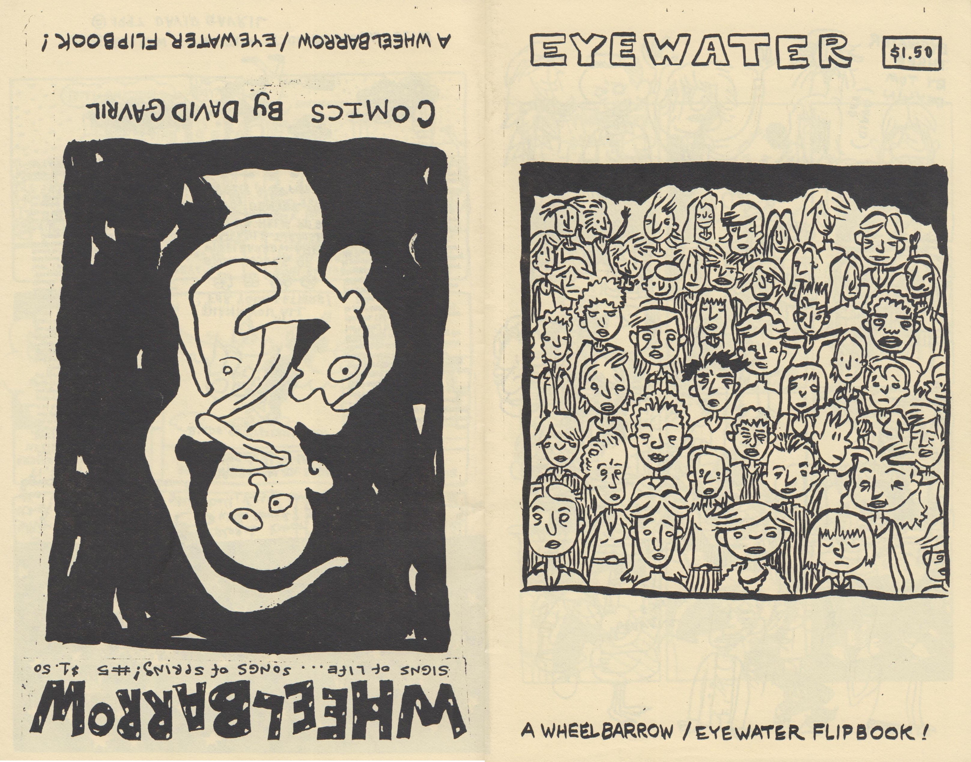 Wheelbarrow/Eyewater Flipbook #1 VF ; Wheelbarrow Comic Book - Walmart.com