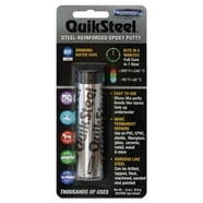 QuikSteel 16502TRI High-Temperature Plastic Epoxy Putty, 2-oz ...