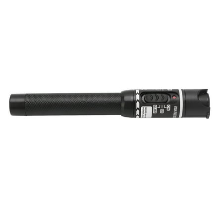 VFL Red Light Pen, Black Fiber Optic Cable Meter Compact 50km For ...