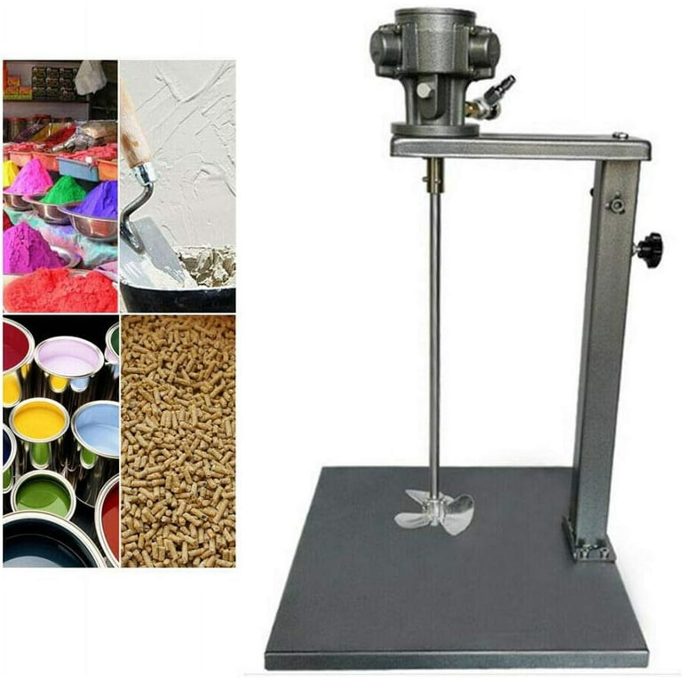 Tank Mixer 5 Gallon - 1/4HP 2600RPM Air Powered Mixer With Adjustable ...