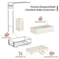 2-Tier Sink Caddy Off-White 2 Kitchen Countertop Storage Organizer ...