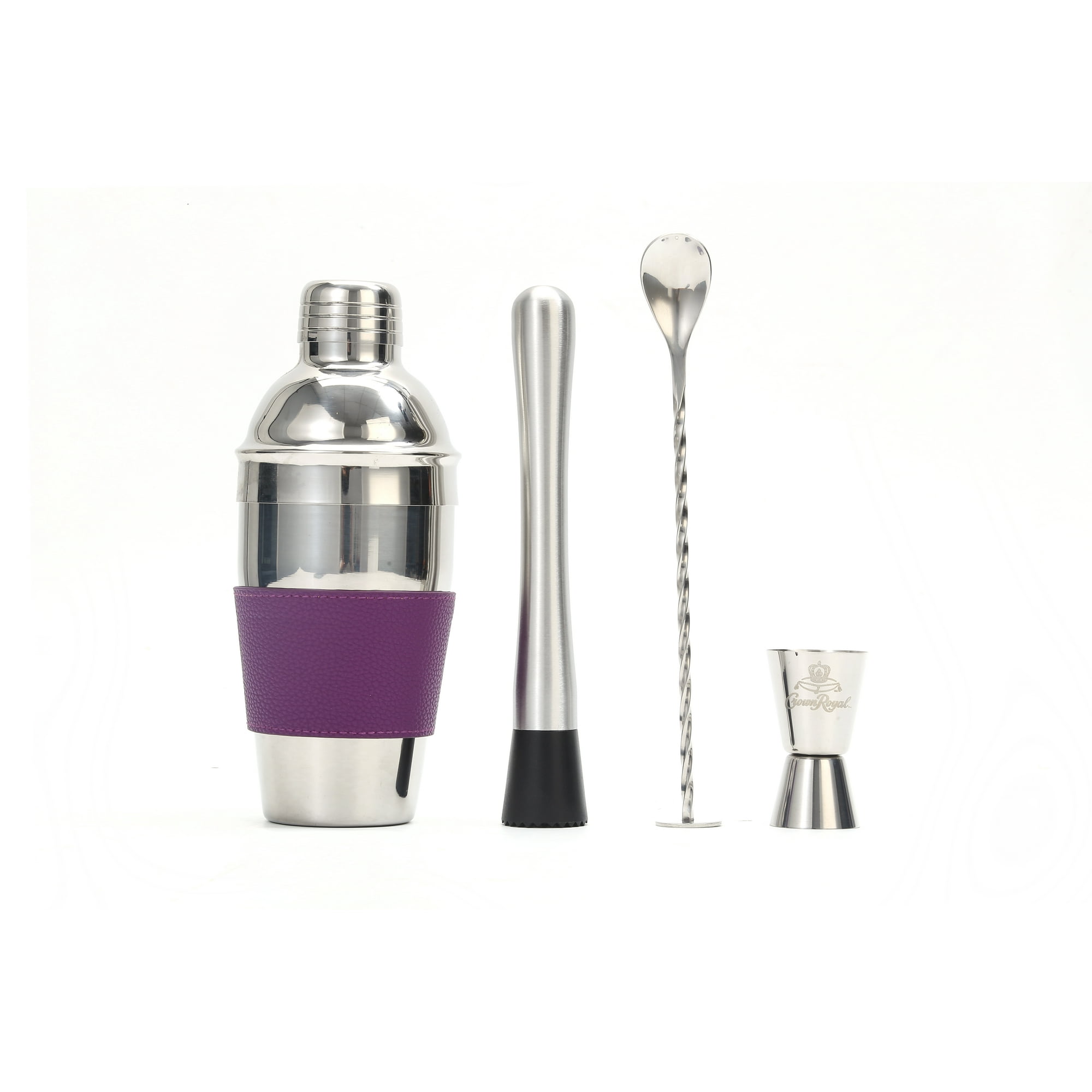 Click here for Crown Royal 4-Piece Stainless Steel Bar Tools Set... prices