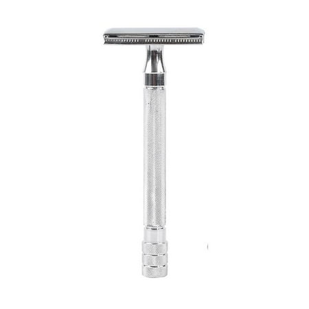 Classic Mens Shaving Adjustable Safety Shaving Razor With Small Brush ...