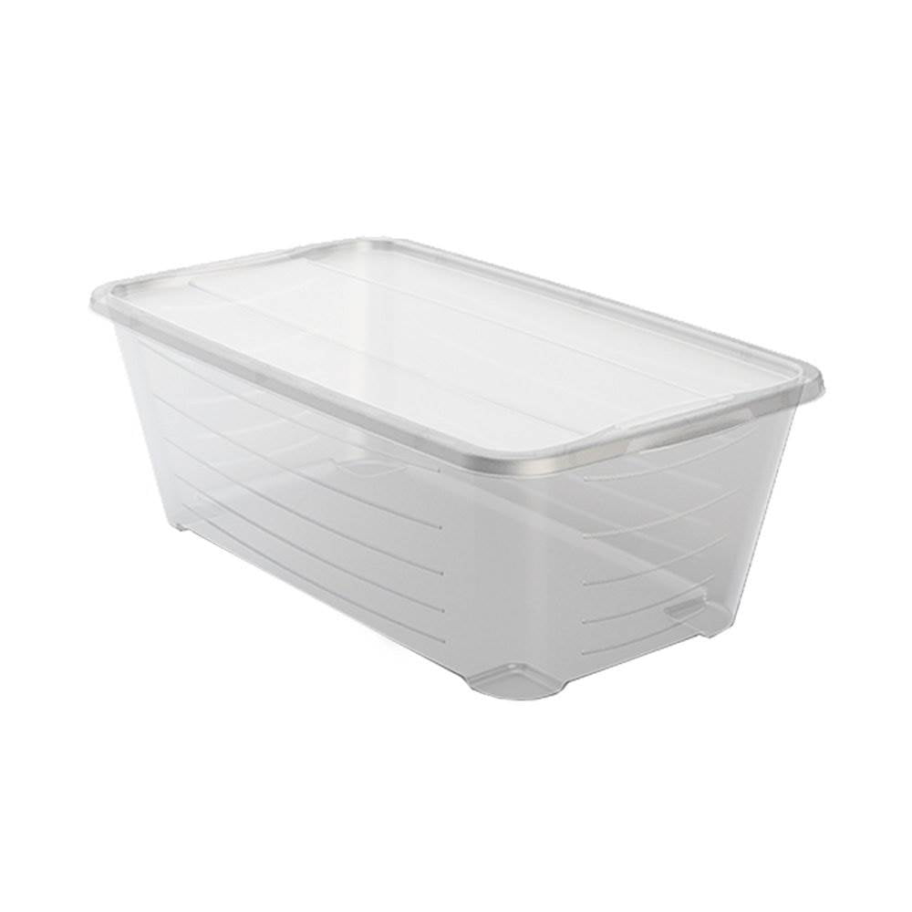 Life Story 5 7 6 Liter Quart Clear Stacking Storage Box Clear Container Life Story 5 7 6 Liter Quart Clear Stacking Storage Box Clear Container