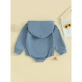 BemeyourBBs Baby Boy Girl Hooded Romper Infant Hoodie Sweatshirt Long ...