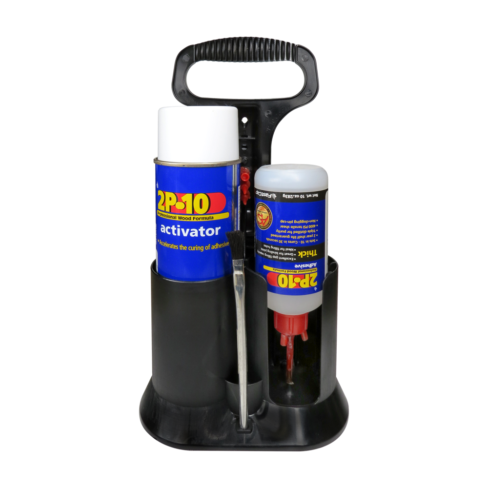 FastCap 2P-10CADDY 10 oz 2P-10 Thin Glue Adhesive and 12 oz Adhesive ...