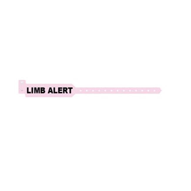 Medical ID Solutions PCM 3209LA Adult Limb Alert Tri-Laminate Wristband ...