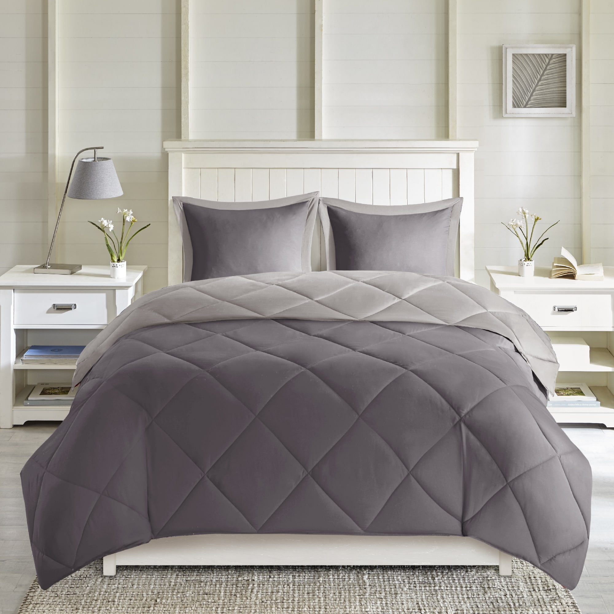 Porch & Den Carytown McCloy 3M Scotchgard Diamond Quilting Reversible ...