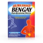 2 Pack - Bengay Ultra Strength, Pain Relieving Patch, Large Size, 4 ...