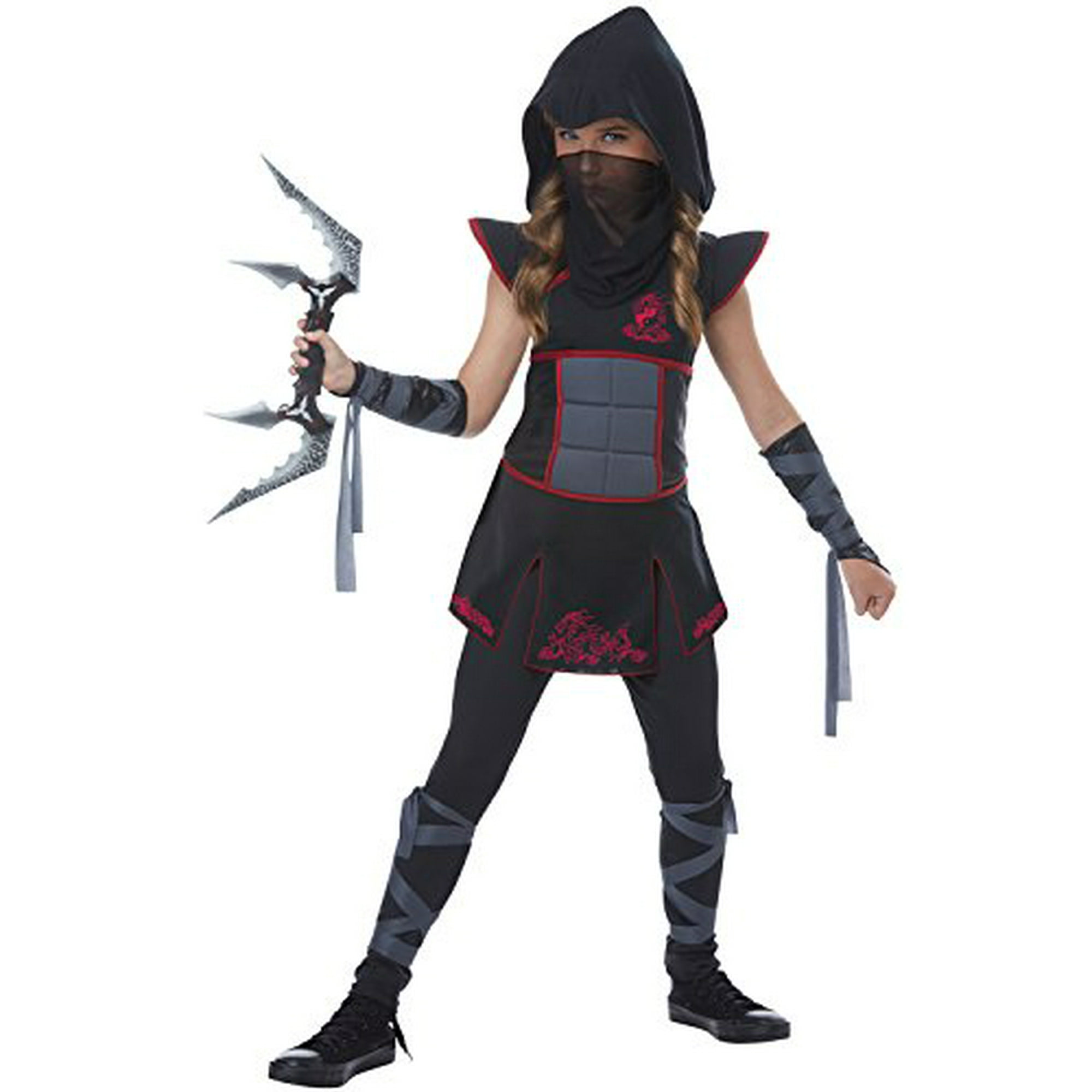 Click here for California Costumes Girls Black Ninja Costume M prices