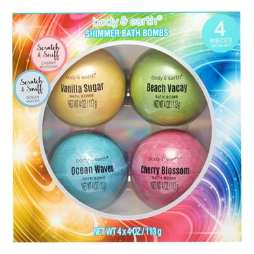 Body & Earth 9 Pieces Bath Bomb Set, 4 oz - Walmart.com